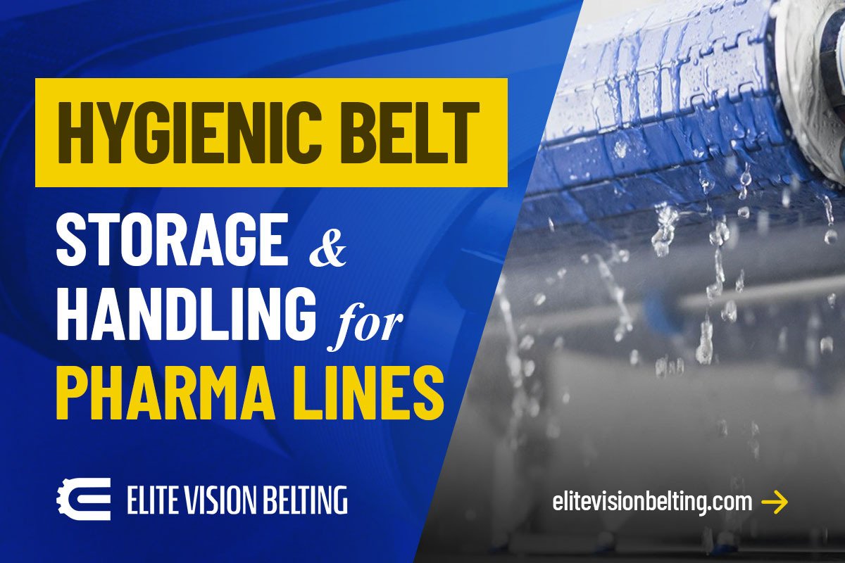 Hygienic Belt Storage and Handling for Pharma Lines